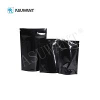 China Glossy Material Medical Weed k Bags Aluminum Foil Zipper Top Heat Seal for sale