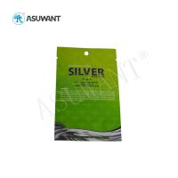 China Aluminum Foil Medical Weed Bags Custom Printed Heat Seal With Hanging Hole for sale
