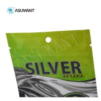 China Aluminum Foil Medical Weed Bags Custom Printed Heat Seal With Hanging Hole for sale