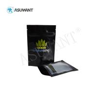 China Heat Seal Mylar Plastic Medical Weed k Bags Stand Up 4 Oz Smell Proof for sale