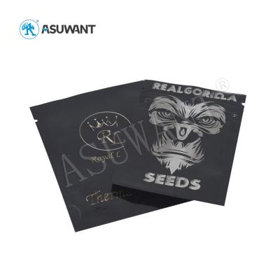 China Custom Printed Myalr Bags Smell Proof Aluminum Foil Sealed Plastic Custom Logo Customized Prints Smell Proof Bag 1 Gram for sale