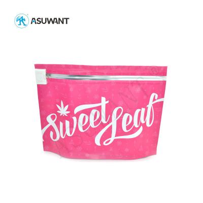 China ASUWANT High Quality Wholesale Aluminum Factory Outlet Child Proof Exit Bags Child Resistant Packaging For Herb for sale