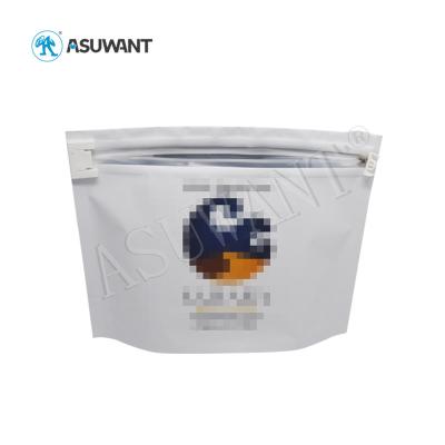 China ASUWANT Factory Outlet Eco Friendly  Laminated With Logo Custom Printed Child Proof Bag With Zipper For MedicIne for sale