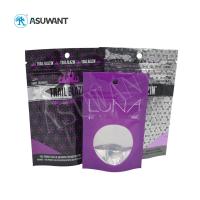 China Food Grade Self Sealing Stand Up Pouch Zipper , Aluminum Foil Bag With Notches for sale