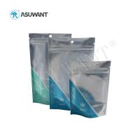 China Food Grade Self Sealing Stand Up Pouch Zipper , Aluminum Foil Bag With Notches for sale