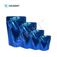 China Clear Window Stand Up Pouch Packaging Plastic Zip Lock Bag Practical Simple Design for sale