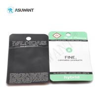 China Hybrid Weed Kraft Paper Smell Proof Zipper Bags For Sativa Indica Cigar for sale
