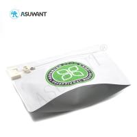 China Zipper White Child Proof Resistant Bag China Supplier Aluminum foil For Weed for sale