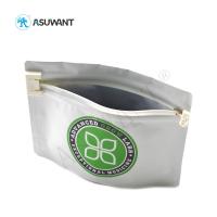 China Zipper White Child Proof Resistant Bag China Supplier Aluminum foil For Weed for sale