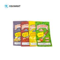 China Weed Packaging Smell Proof Zipper Bags Small Sachet Plastic Cigar Bags for sale