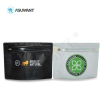 China Recyclable Plastic Glossy Laminated Foil Child Resistant Packing Bags With Zip for sale