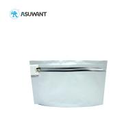 China Clear Child Proof Zipper Bags Zipper Cement Packaging PE Plastic For Marijuana for sale