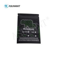 China Tobacco Smell Proof Zipper Bags Sustainable Eco Plastic Glossy Foil Zipper for sale