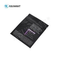 China Recycled Custom Tear Notch Zipper Smell Proof Weed Bags Odor Proof Plastic for sale