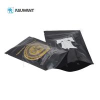 China Washable Heat Seal Clear Mylar Smell Proof Zipper Bags Packaging Gravure Printing for sale