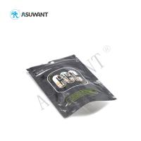 China Large Glossy Matt Smell Proof Zipper Bags Aluminum Foil Laminated Material for sale