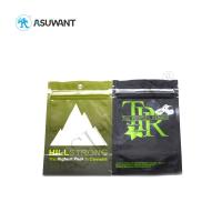 China Recycled Foil Lined Smell Proof Zipper Bags Custom Printed Zipper Stash Type For Marijuana for sale