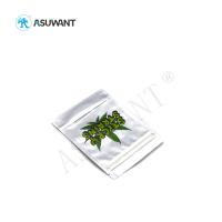 China Reusable Child Resistant Mylar Bags Smell Proof Custom Glossy CBD With Custom Logo for sale