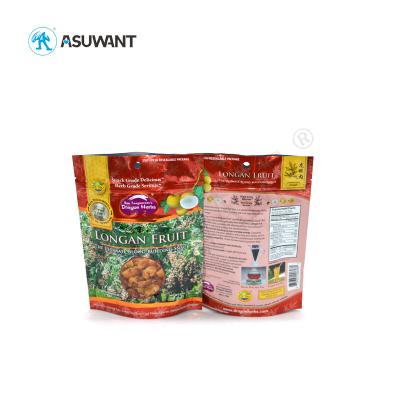 China Custom Printed Food Packaging Bags Doypack k Reusable Plastic For Snacks for sale
