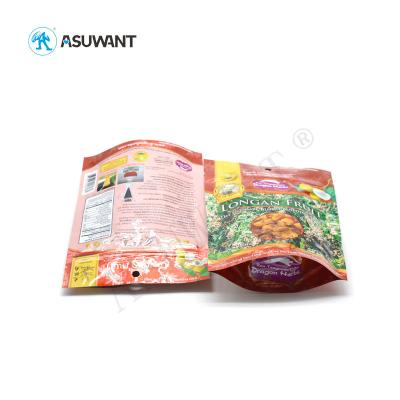 China Reclosable Mylar Food Bags Plastic Zipper Sealed Laminated Layer Material for sale