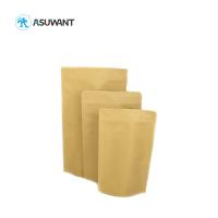 China Heat Seal Kraft Paper Coffee Bags , Resealable Kraft Paper Bags Zipper Top for sale