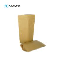 China Heat Seal Kraft Paper Coffee Bags , Resealable Kraft Paper Bags Zipper Top for sale