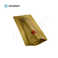 China Gravure Printing Plastic Stand Up Pouch Customized Logo With Activated Carbon Lining for sale