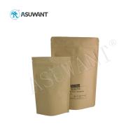 China Zip lock Reusable Sandwich Printed Kraft Paper Bags for sale