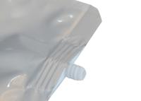 China Aluminium Foil Hand Sanitizer Gel Liquid Spout Bags for sale