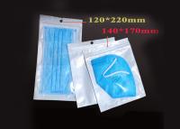 China Clear Plastic Face Mask Bag Protective Packaging Materials for sale