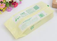 China Center Sealed Alcohol Wet Wipes Laminated Plastic Packaging Bags for sale