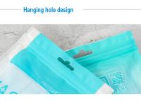 China N95 Mask Standing Bottom Zipper Top Resealable Pouch Packaging for sale