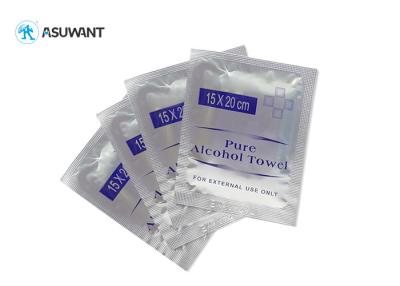 China Custom printing Wet Wipes 15*20 CM Aluminum Foil Packaging Bag for sale