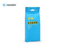 China Hang Hole Heat Sealing VMPET Hand Wipes Packaging Bag for sale