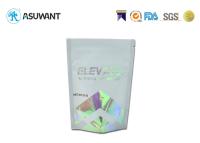China Stand Up AYW Double Zipper Lock Smell Proof Child Resistant Mylar Bags for sale