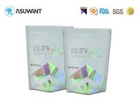 China Stand Up AYW Double Zipper Lock Smell Proof Child Resistant Mylar Bags for sale
