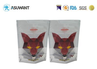 China FDA Certificated Clear Window AYW CR Child Proof Zipper Bags for sale