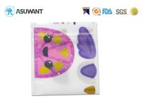 China Custom Printed Mylar Bags 3 Side Seal MOPP Smell Proof Zipper Packaging for sale