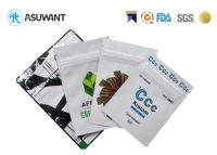 China Custom Printed Mylar Bags 3 Side Seal MOPP Smell Proof Zipper Packaging for sale