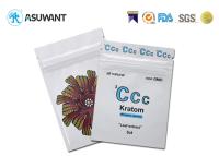 China Custom Printed Mylar Bags 3 Side Seal MOPP Smell Proof Zipper Packaging for sale
