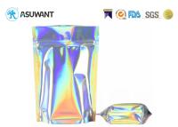 China Holographic Weed Packaging Aluminium Foil Mylar Bags for sale