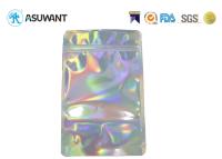 China Aluminium Foil Gummy Candy Hologram k Food Packaging Bags for sale