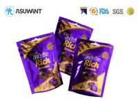 China Aluminium Foil Mylar Food Bags Chocolate Candy Stand Up Food Packaging Bags for sale