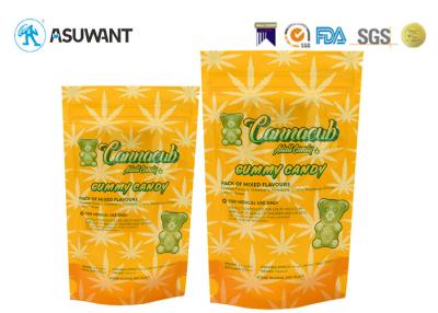 China Gummy Candy Mylar Food Bags ASTM Aluminum Foil Stand Up Bag for sale