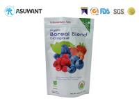 China Custom Printed Standup Zip Lock Mylar Bags Aluminium Food Packaging Bags for sale