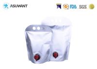 China Food Grade 130 mic Water Tap Portable Spout Packaging for sale