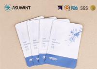 China Cosmetic Heat Seal Aluminum Foil Poly Resealable Foil Bags for sale