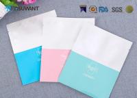 China Cosmetic Heat Seal Aluminum Foil Poly Resealable Foil Bags for sale