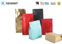 China Zip Lock Flat Bottom Bags Transparent PET Water Proof With Window for sale