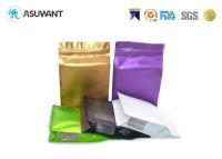 China Metallized Standing Flat Bottom k Coffee Stand Up Bags for sale